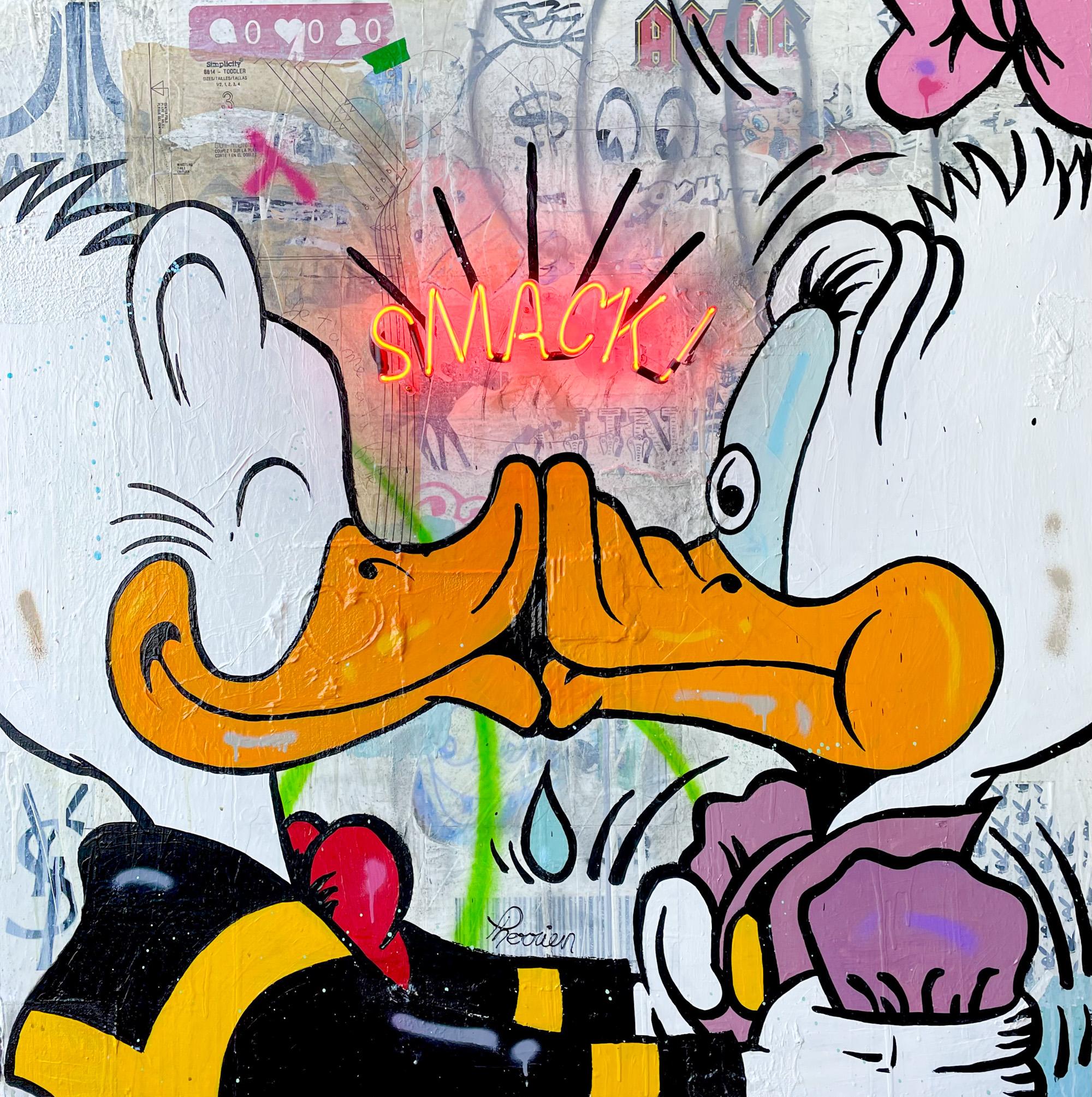 Rock Therrien - "F*CK" Pop Art Style Artwork with Looney Tunes Tweety ...