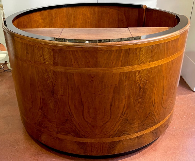 Rockefeller Center* Circular Reception Desk / Bar, Attrib. Donald ...