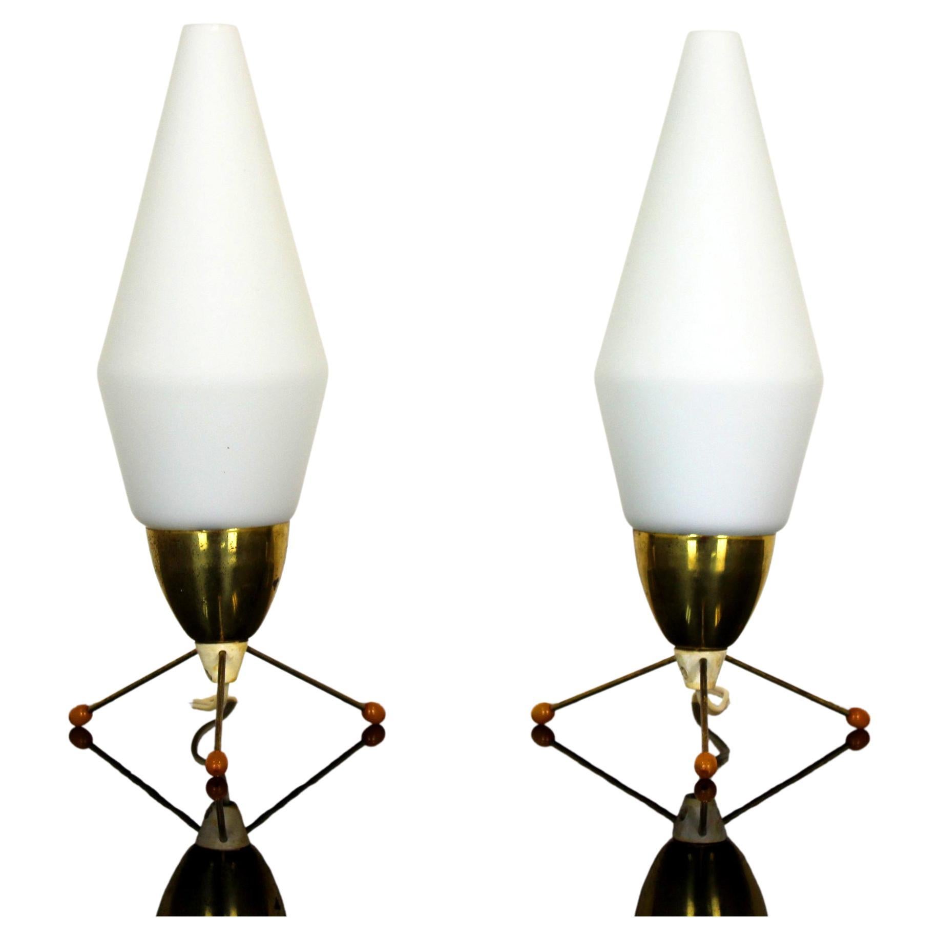 VINTAGE ROCKET LAMP at 1stDibs