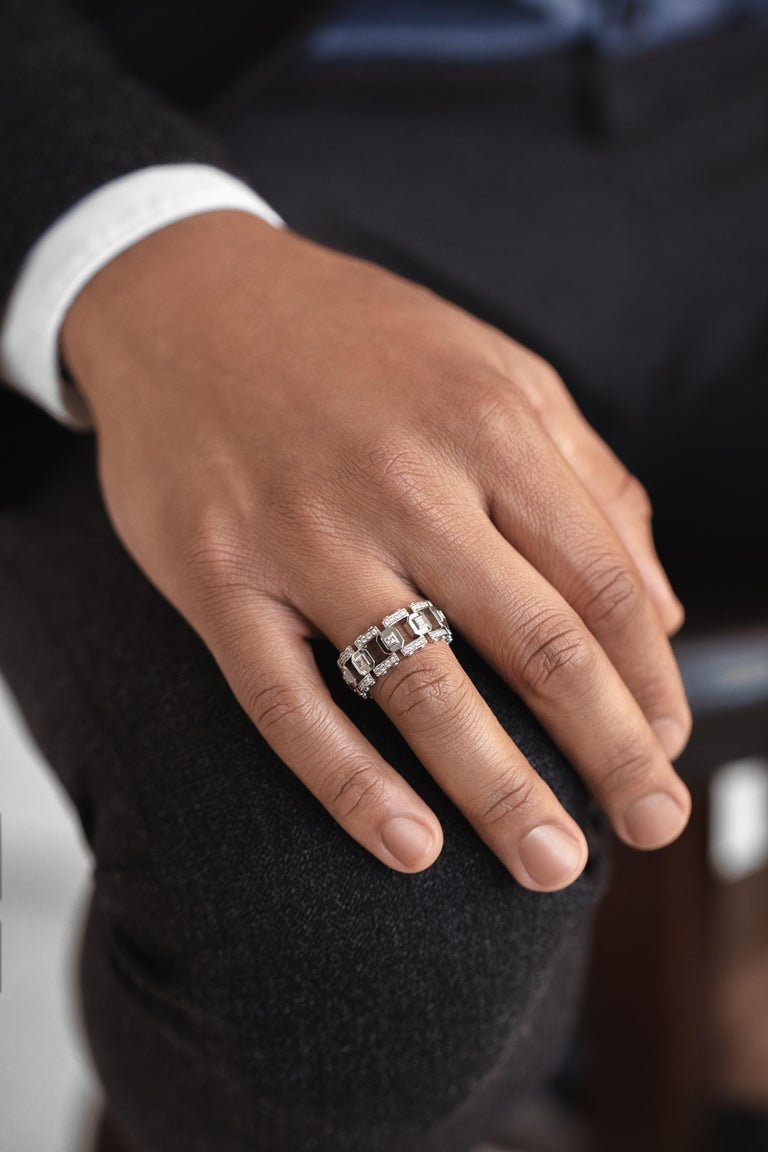 Rockford Collection 1.20 Carat 14k White Gold La Paz Diamond Ring For ...