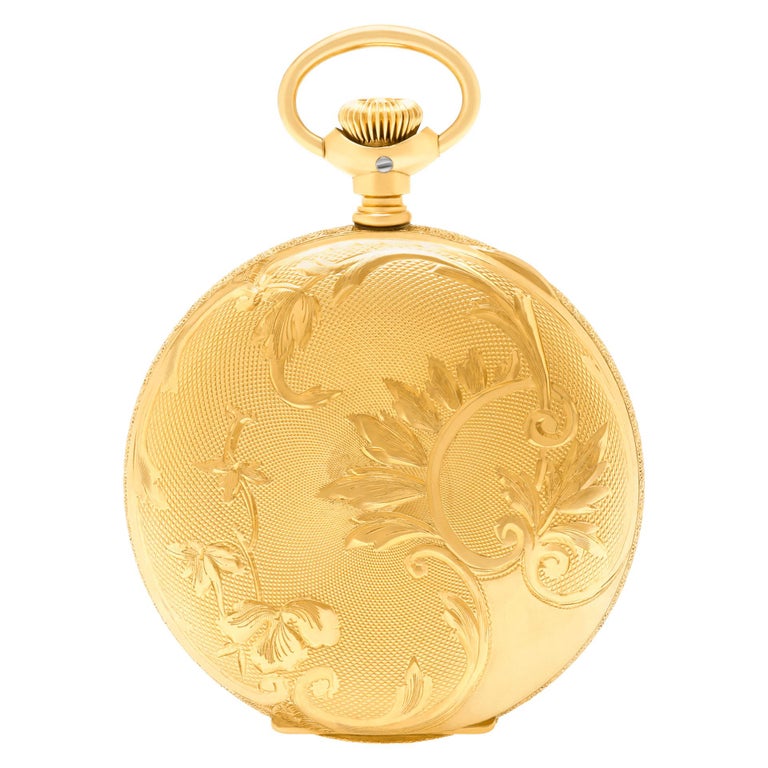 Rockford Pocket Watch 7125385 Gold Fill White Dial Manual For Sale at ...