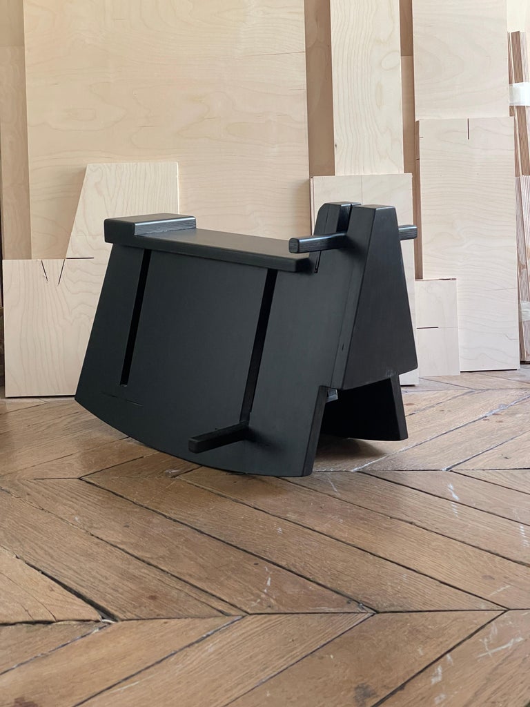 Rocking Buffalo Chair by Goons For Sale at 1stDibs