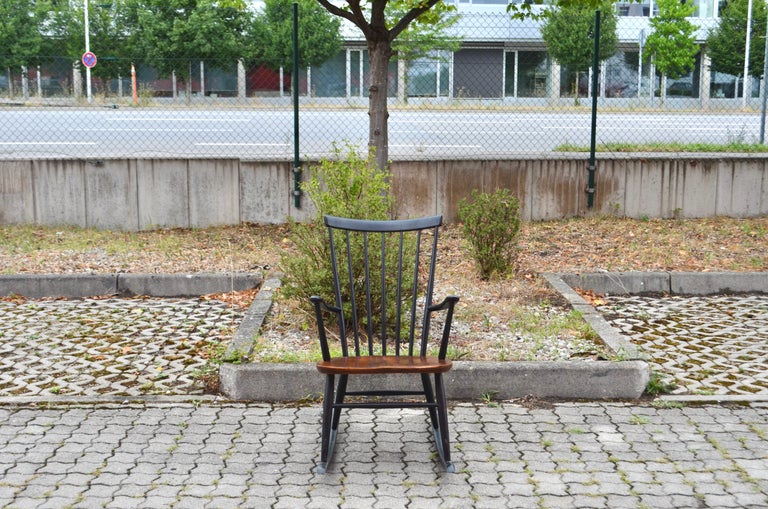 Rocking Chair Rocker Design by Sven Erik Fryklund by Hagafors For Sale ...