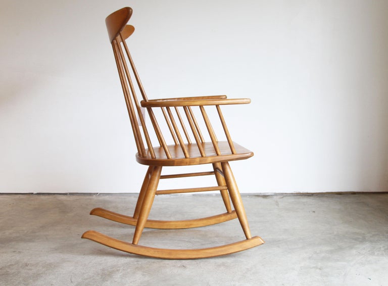 Rocking Chair Spindle Back Made by Conant Ball at 1stDibs | conant ball ...