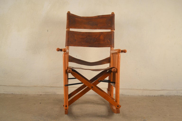 Rocking Chair Type "Safari", Peace Corps, Ecuador, 1960s For Sale at ...