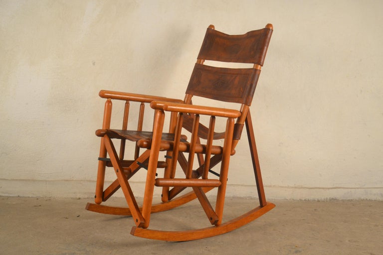 Rocking Chair Type "Safari", Peace Corps, Ecuador, 1960s For Sale at ...