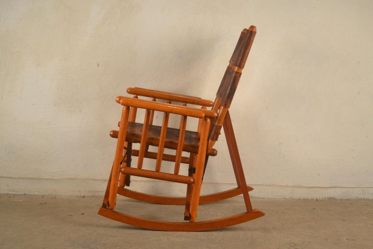 Rocking Chair Type "Safari", Peace Corps, Ecuador, 1960s For Sale at ...