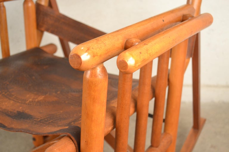 Rocking Chair Type "Safari", Peace Corps, Ecuador, 1960s For Sale at ...