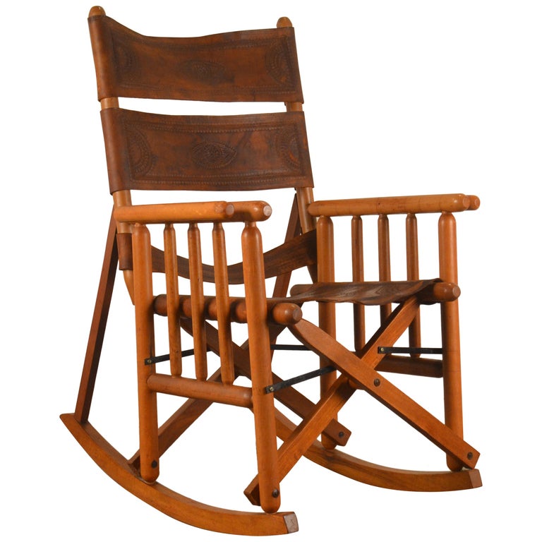Rocking Chair Type "Safari", Peace Corps, Ecuador, 1960s For Sale at ...