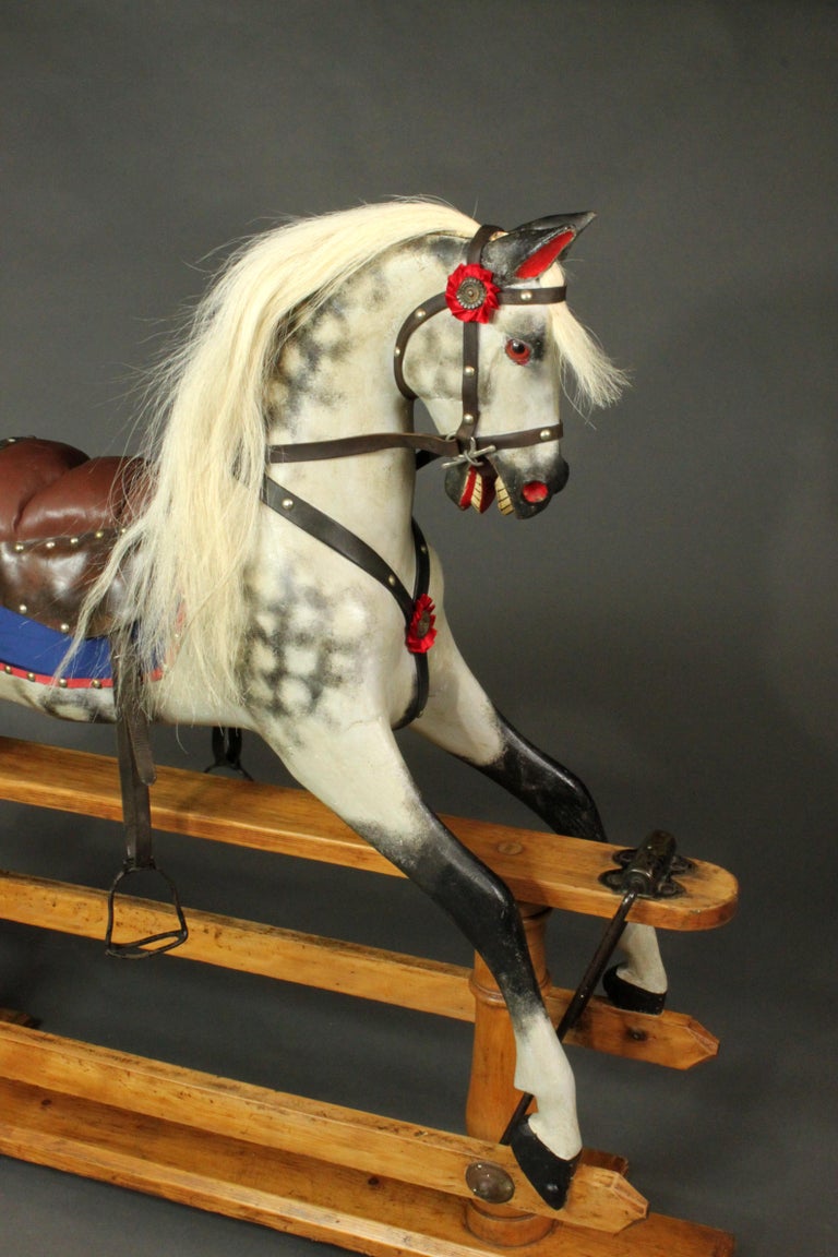 Rocking Horse by Lines at 1stDibs | vintage rocking horse, antique ...