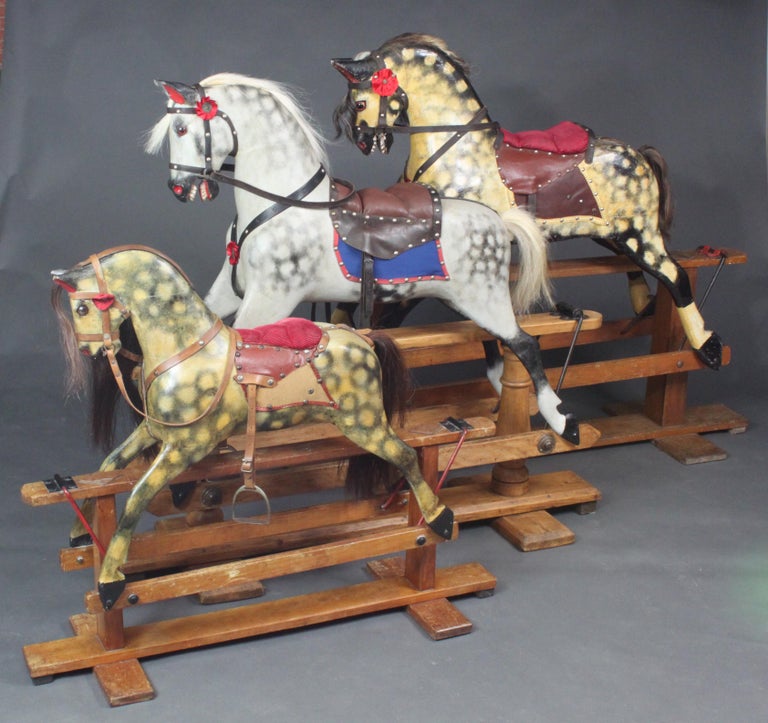 Rocking Horse by Lines at 1stDibs | vintage rocking horse, antique ...