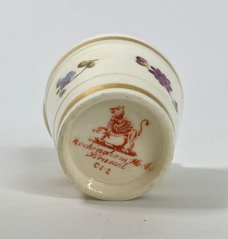 Rockingham porcelain ‘Toy bucket’, 1826 - 1830. For Sale at 1stDibs