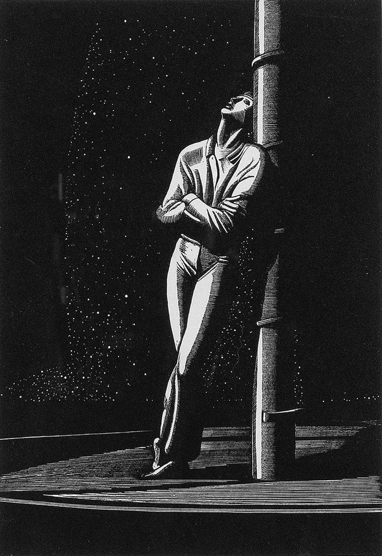 Rockwell Kent - Man at Mast For Sale at 1stDibs