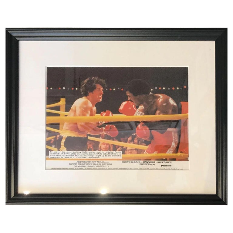 Rocky, Framed Poster, 1976 For Sale at 1stDibs