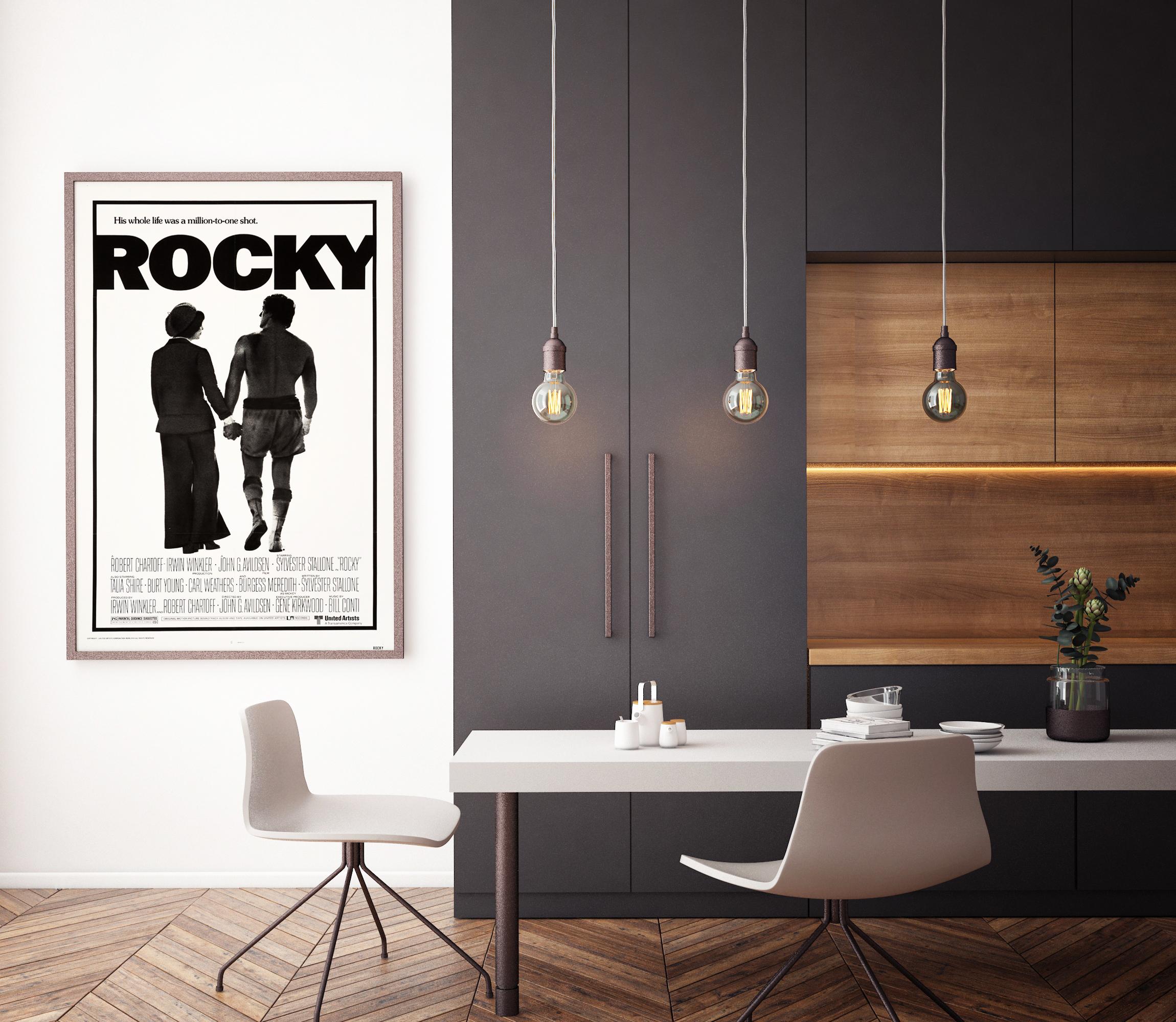 'Rocky' Original Vintage US One Sheet Movie Poster, 1976 at 1stDibs ...