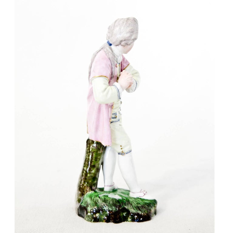 Rococo-Boy after Melchior, Höchst, 1770-1774 For Sale at 1stDibs