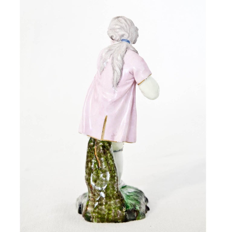 Rococo-Boy after Melchior, Höchst, 1770-1774 For Sale at 1stDibs