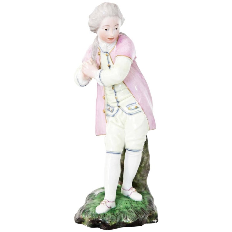 Rococo-Boy after Melchior, Höchst, 1770-1774 For Sale at 1stDibs