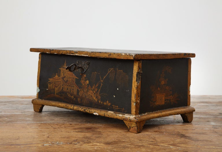 Rococo Chinoiserie Box, circa 1750 For Sale at 1stDibs