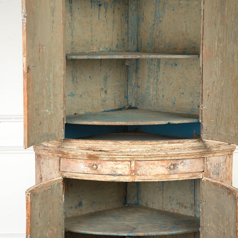 Rococo Corner Cupboard at 1stDibs