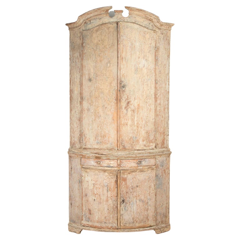 Rococo Corner Cupboard at 1stDibs