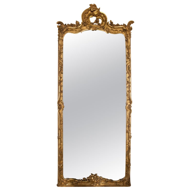 Rococo Mirror, 18th Century at 1stDibs