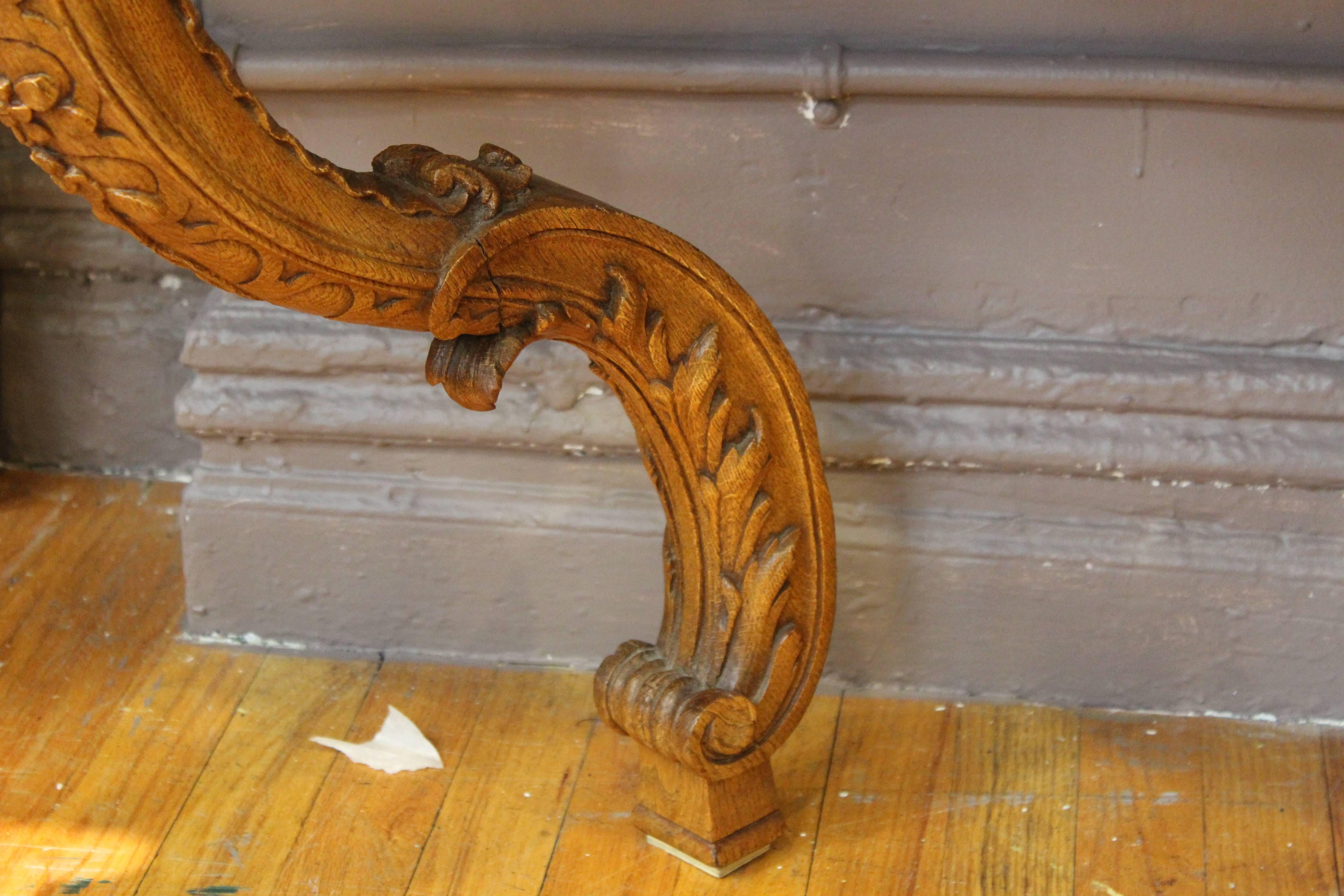 Rococo Rocaille Style Console with Marble Top from France at 1stDibs ...