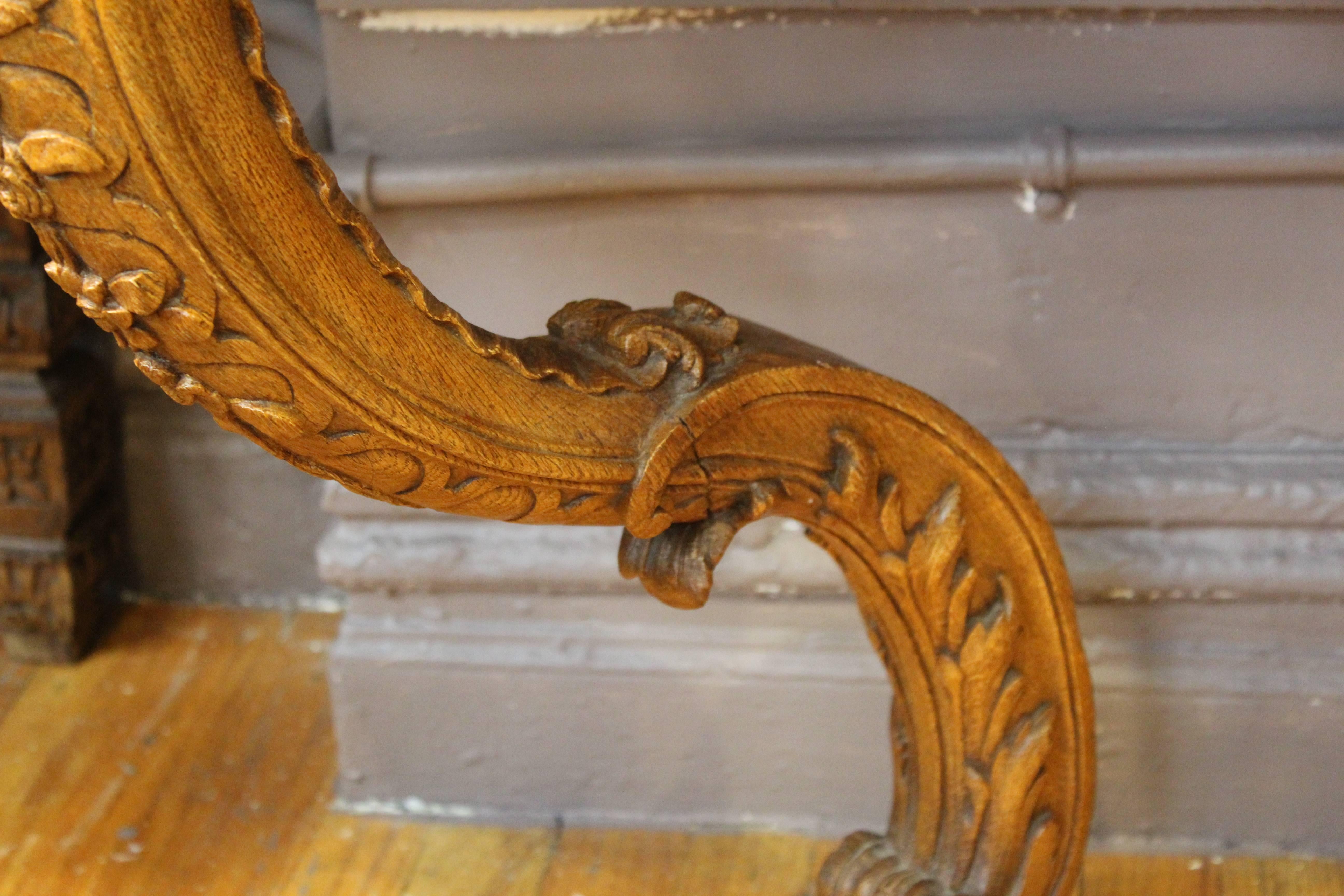 Rococo Rocaille Style Console with Marble Top from France at 1stDibs ...