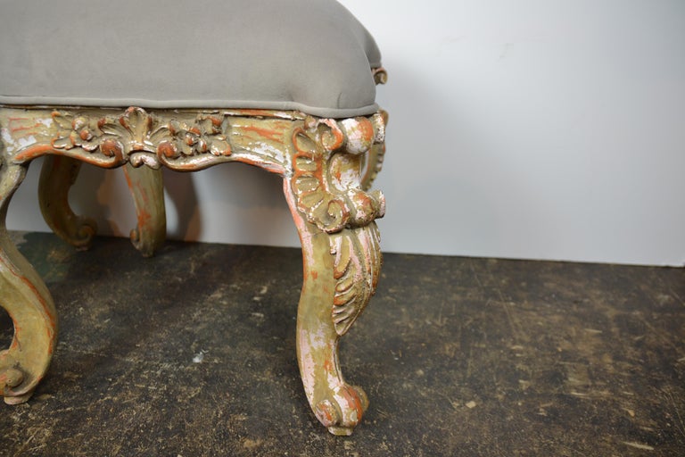 Rococo Style Bench S/2 For Sale at 1stDibs