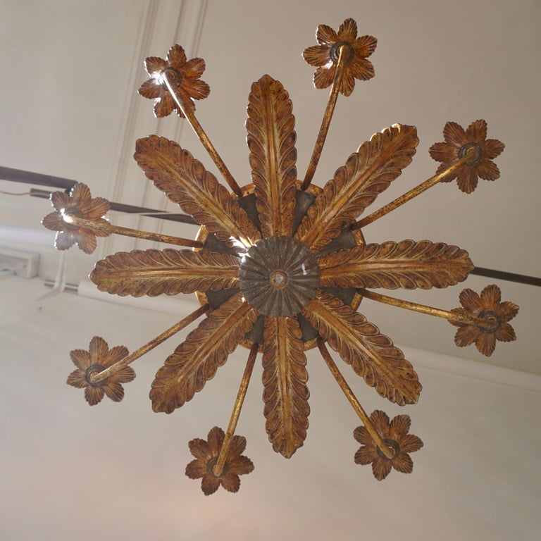 Rococo Style Chandelier For Sale at 1stDibs