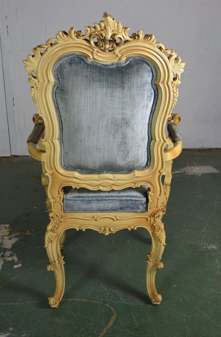 Rococo Style Dining Chairs at 1stDibs