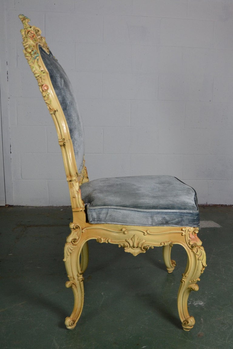 Rococo Style Dining Chairs at 1stDibs
