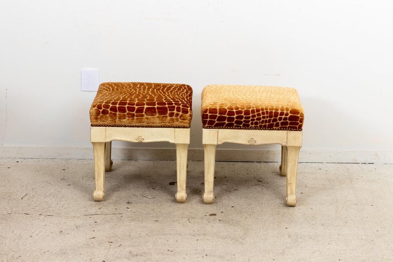 Rococo Style Stools For Sale at 1stDibs