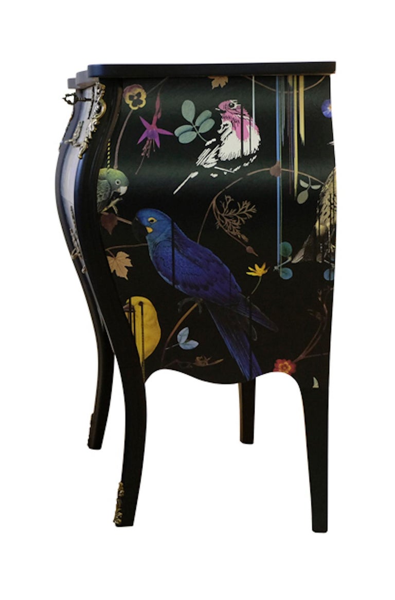 Rococo Two Drawer Chest with Marble Top For Sale at 1stDibs