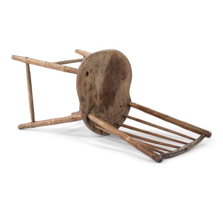 Rod-Back Windsor Side Chair For Sale at 1stDibs