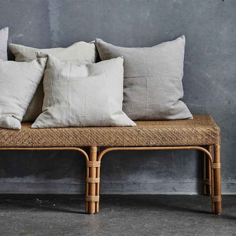 Roda Rattan Bench For Sale at 1stDibs