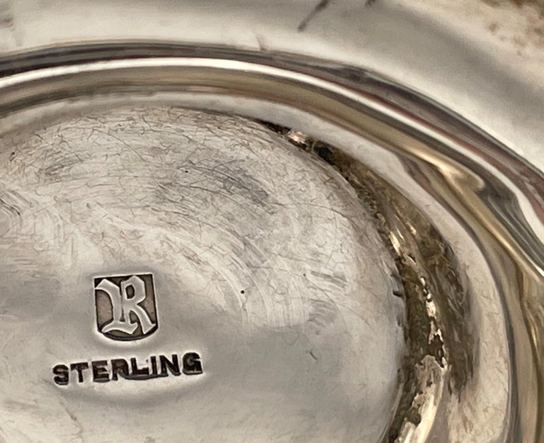 Roden Pair of Canadian Sterling Silver Candlesticks from Early 20th ...