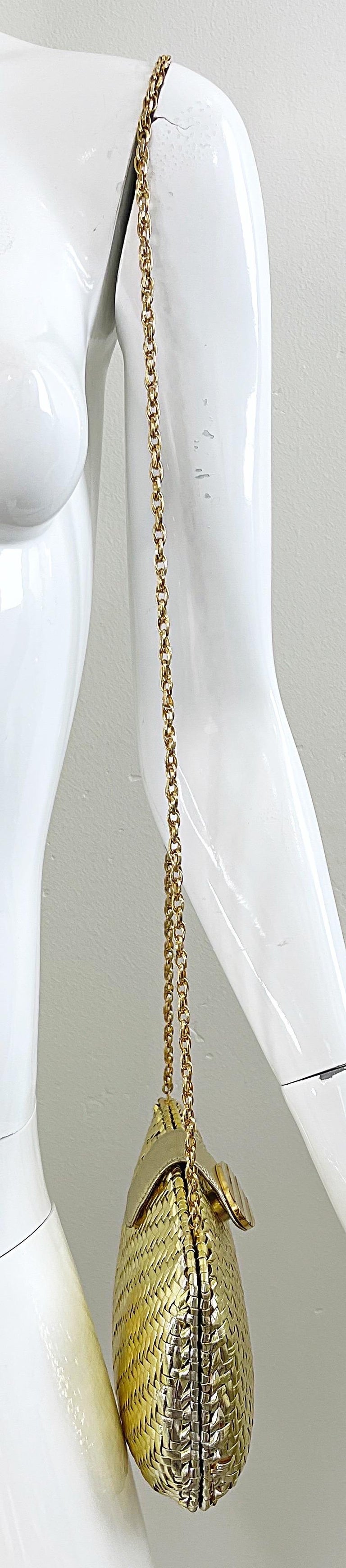 RODO 1980s Gold Wicker Coated Straw Vintage 80s Handbag Crossbody ...