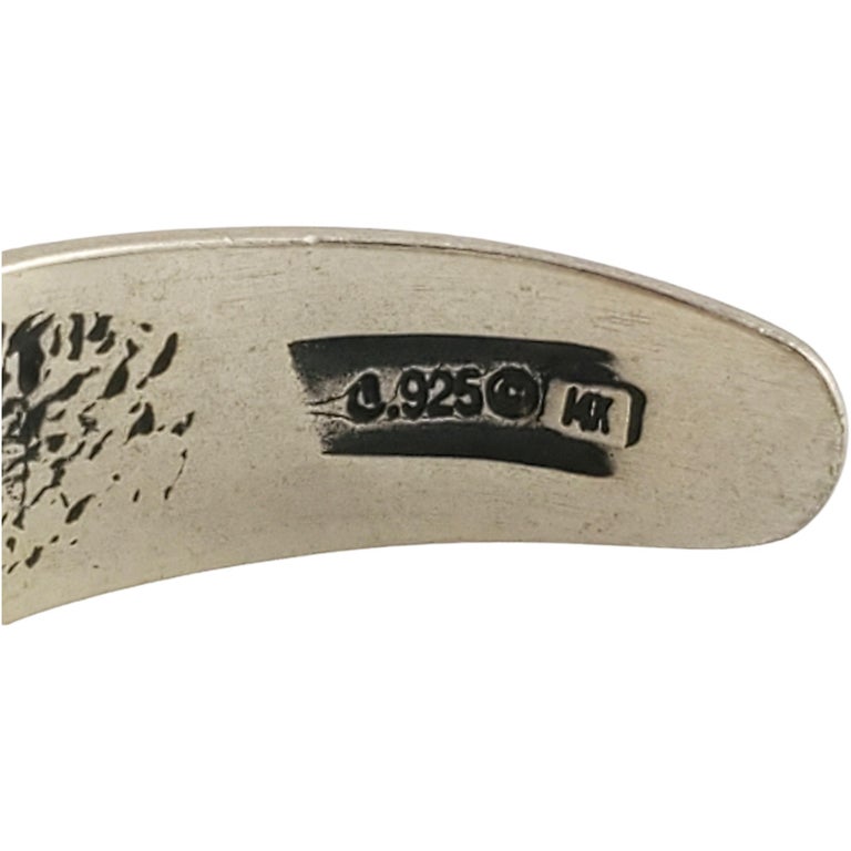 Roderick Tenorio RMT Relios Sterling Silver and 14K Gold Cuff Bracelet ...