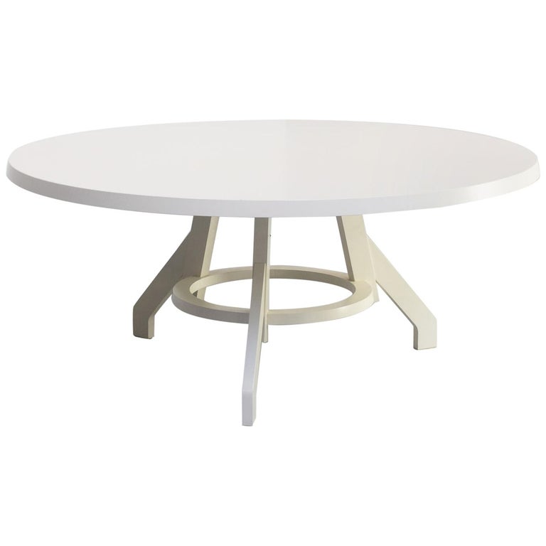 Roderick VOS 'popov’ Round Dining Table for Linteloo For Sale at 1stDibs
