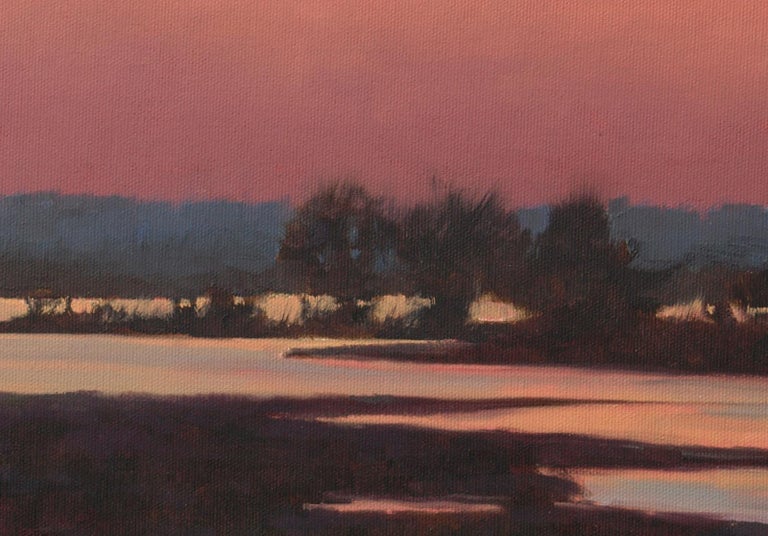 Rodgers Naylor - Dawn on the Platte River, Oil Painting For Sale at 1stDibs