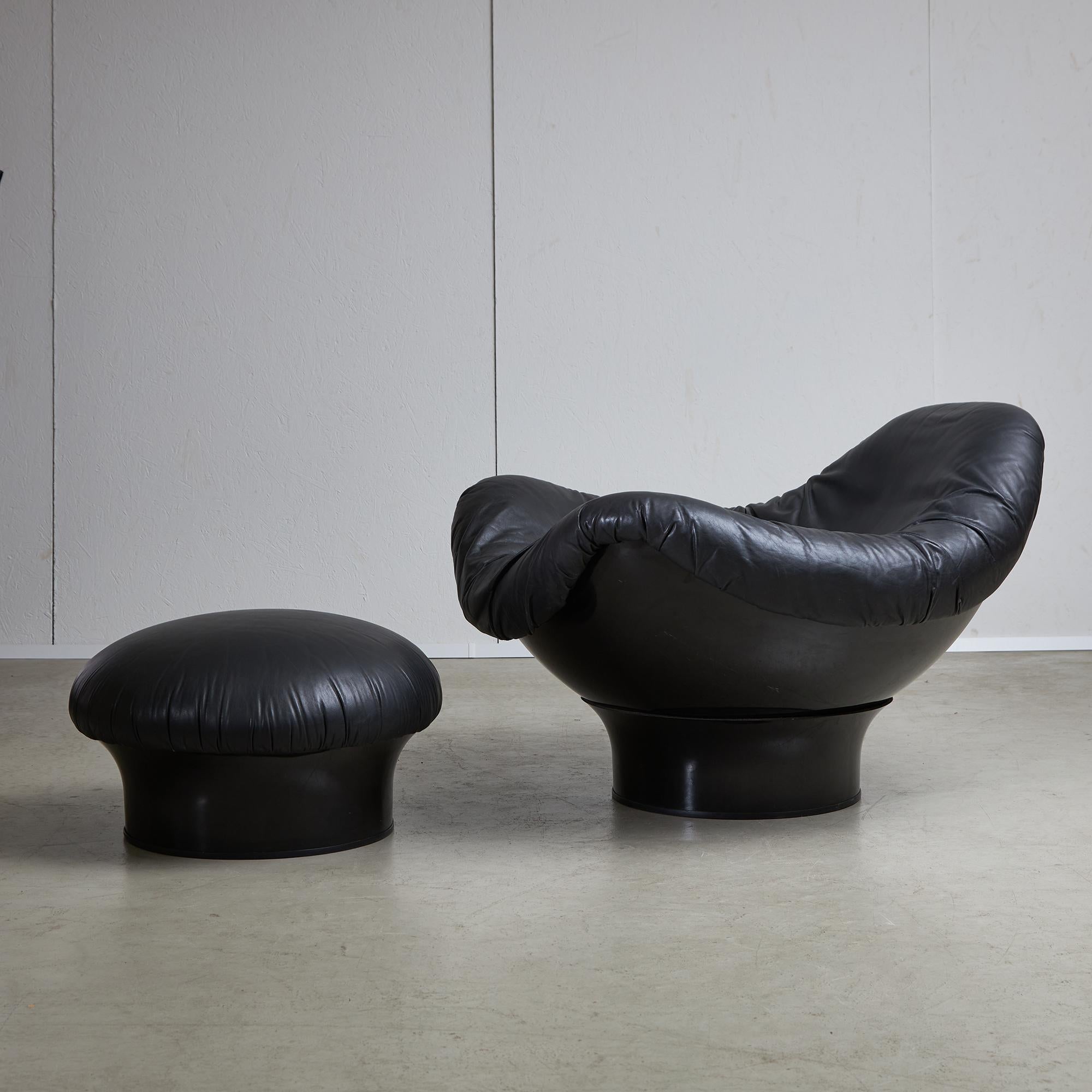 Rodica lounge chair by Mario Brunu for Comfort Italy in 1968. For Sale ...