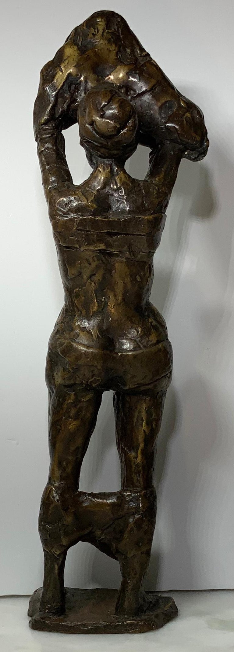 Rodin Style Bronze Woman Sculptor For Sale at 1stDibs