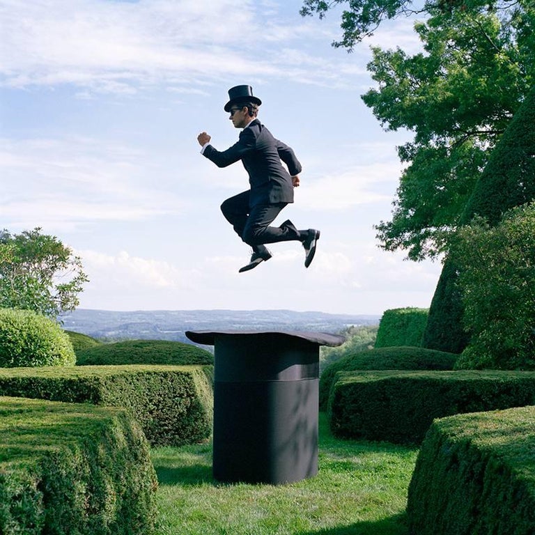 Rodney Smith - Reed Floating Above Giant Top Hat For Sale at 1stDibs