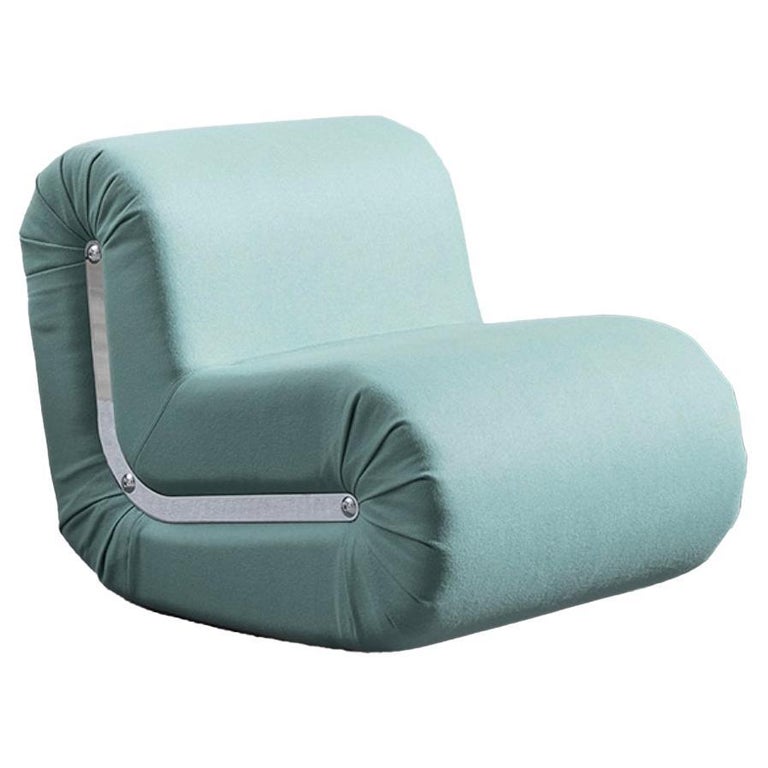 Rodolfo Bonetto ‘Boomerang’ Lounge Chair in 'Flukso' Velvet 1968 for B ...