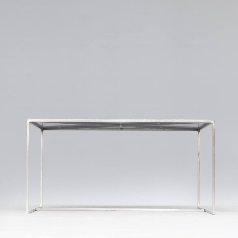 Rodolfo Dordoni ‘Duchamp’ Metal Coffee Table for Minotti For Sale at ...