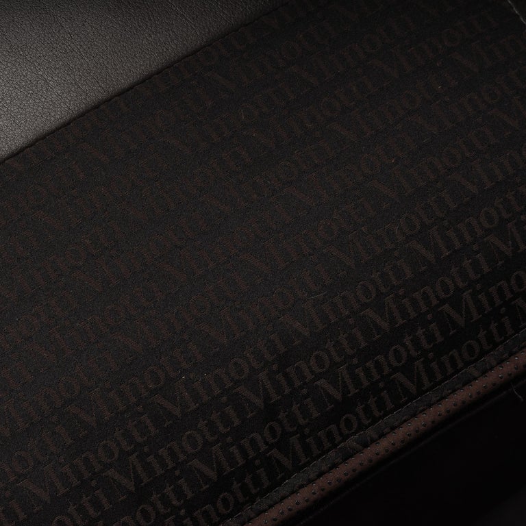 Minotti by Rodolfo Dordoni Hamilton Islands Dark Brown Leather Corner ...