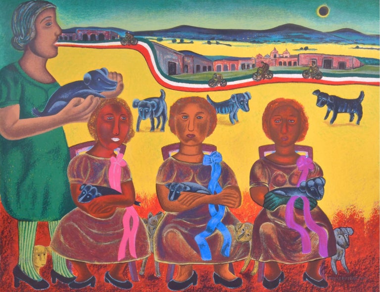 Rodolfo Morales - Camino de la Patria For Sale at 1stDibs