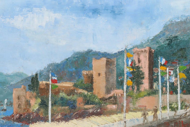 Roger Albert - Roger Albert - French School 20th Century Oil, La ...