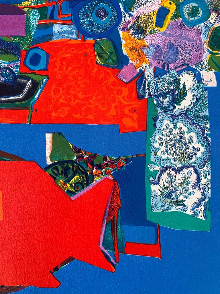 Roger Bezombes - French Artist Modern Surrealist Lithograph Roger ...